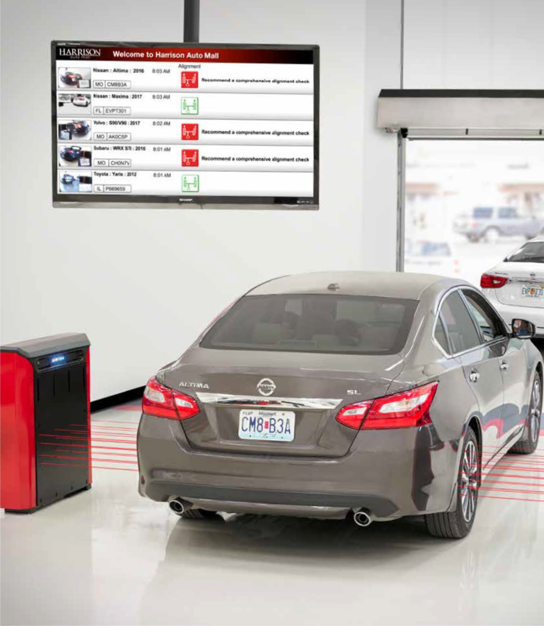 Quick Check Drive - Sistem de verificare rapidă a geometriei ...